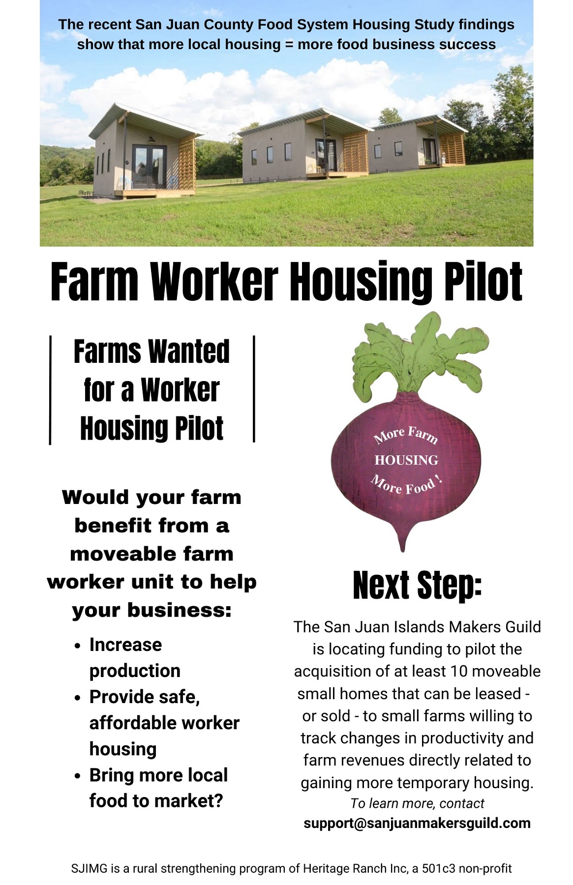 Farm & Food Worker Housing Pilot - San Juan Makers Guild