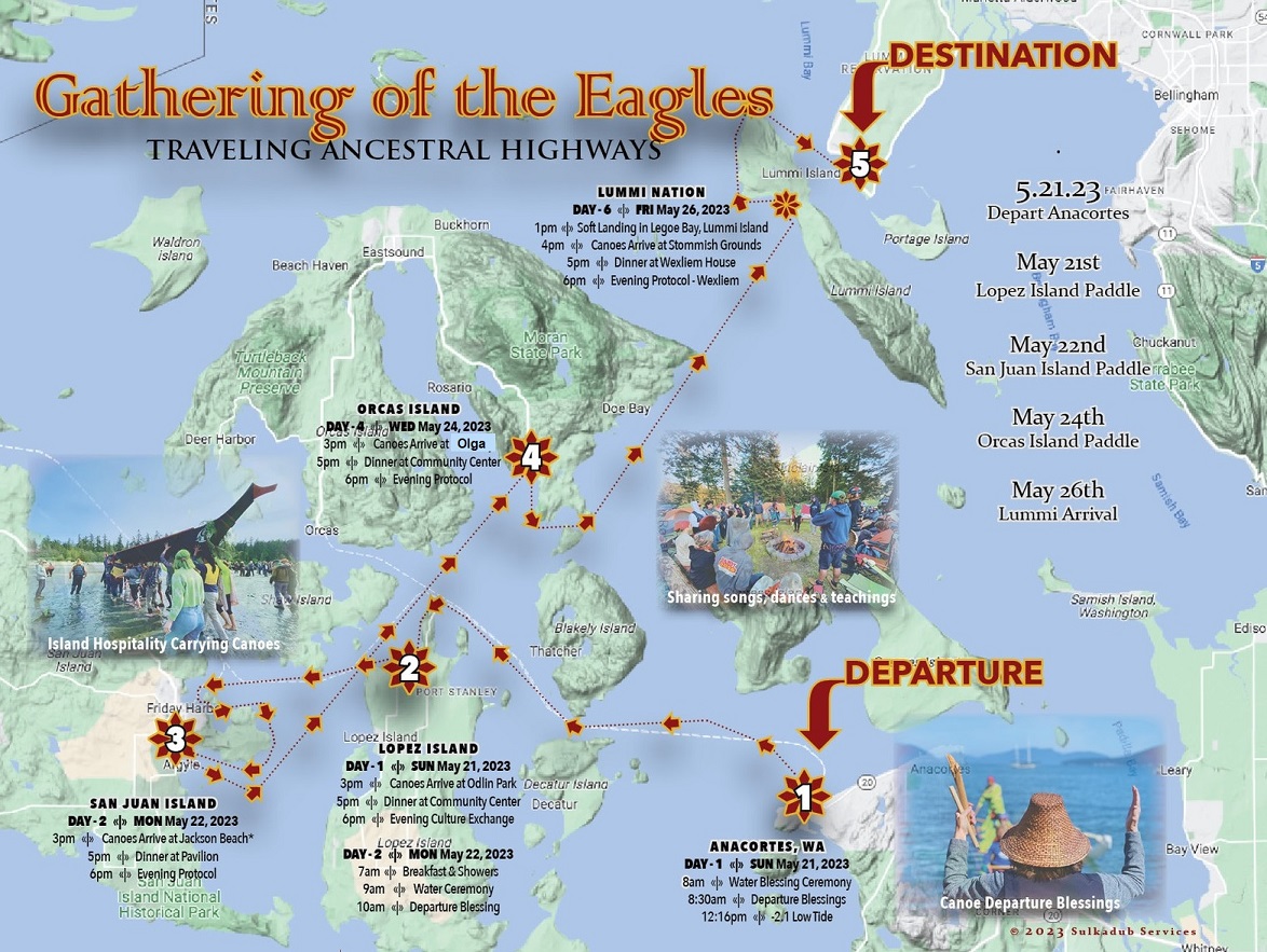 Lummi Canoe Journey - San Juan Makers Guild